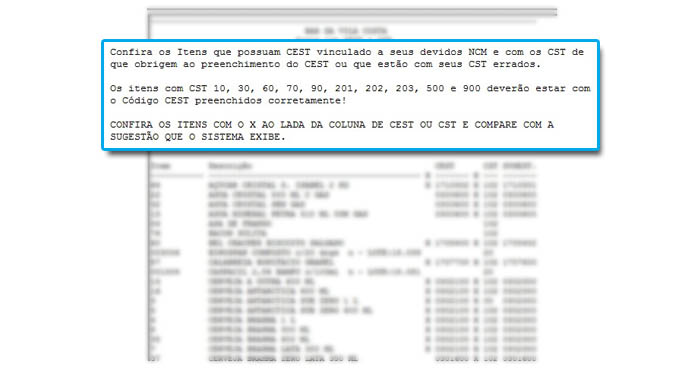 Como Importar Tabela CEST?